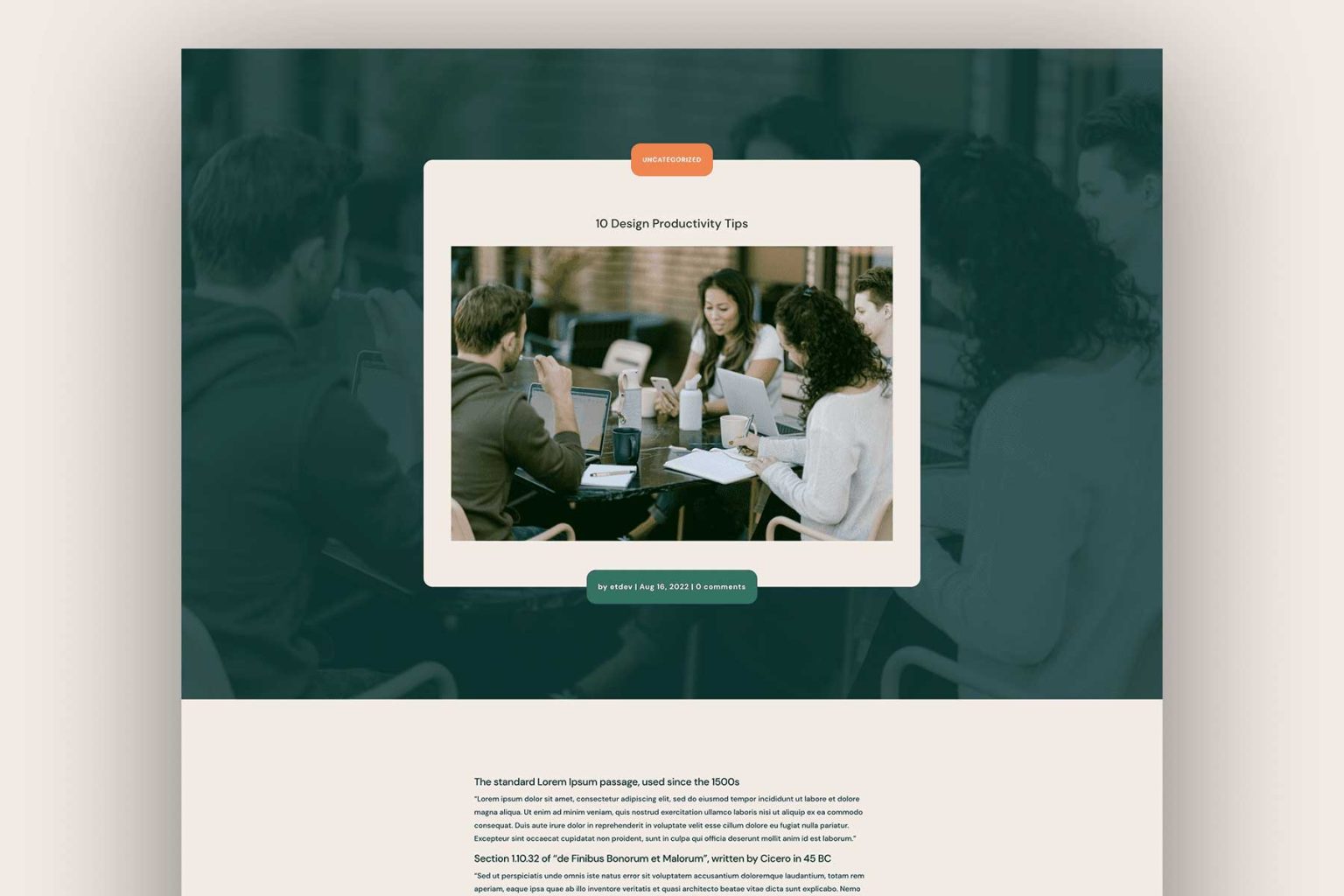 The Divi Post Title Module Elegant Themes Documentation
