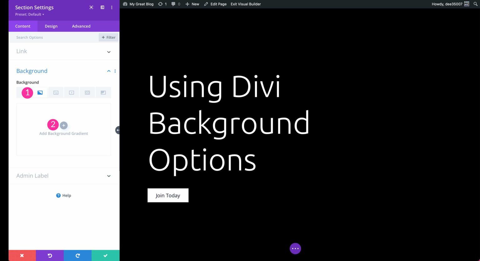 Using Divi Background Options | Elegant Themes Documentation