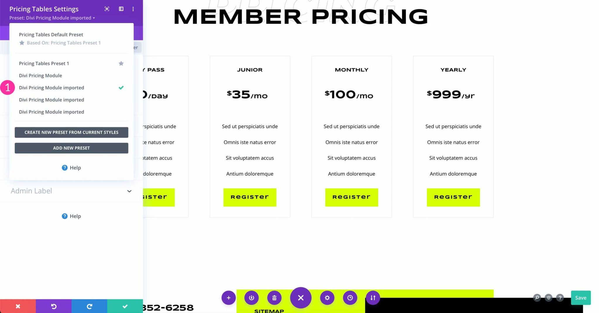 Using Divi Presets | Elegant Themes Documentation