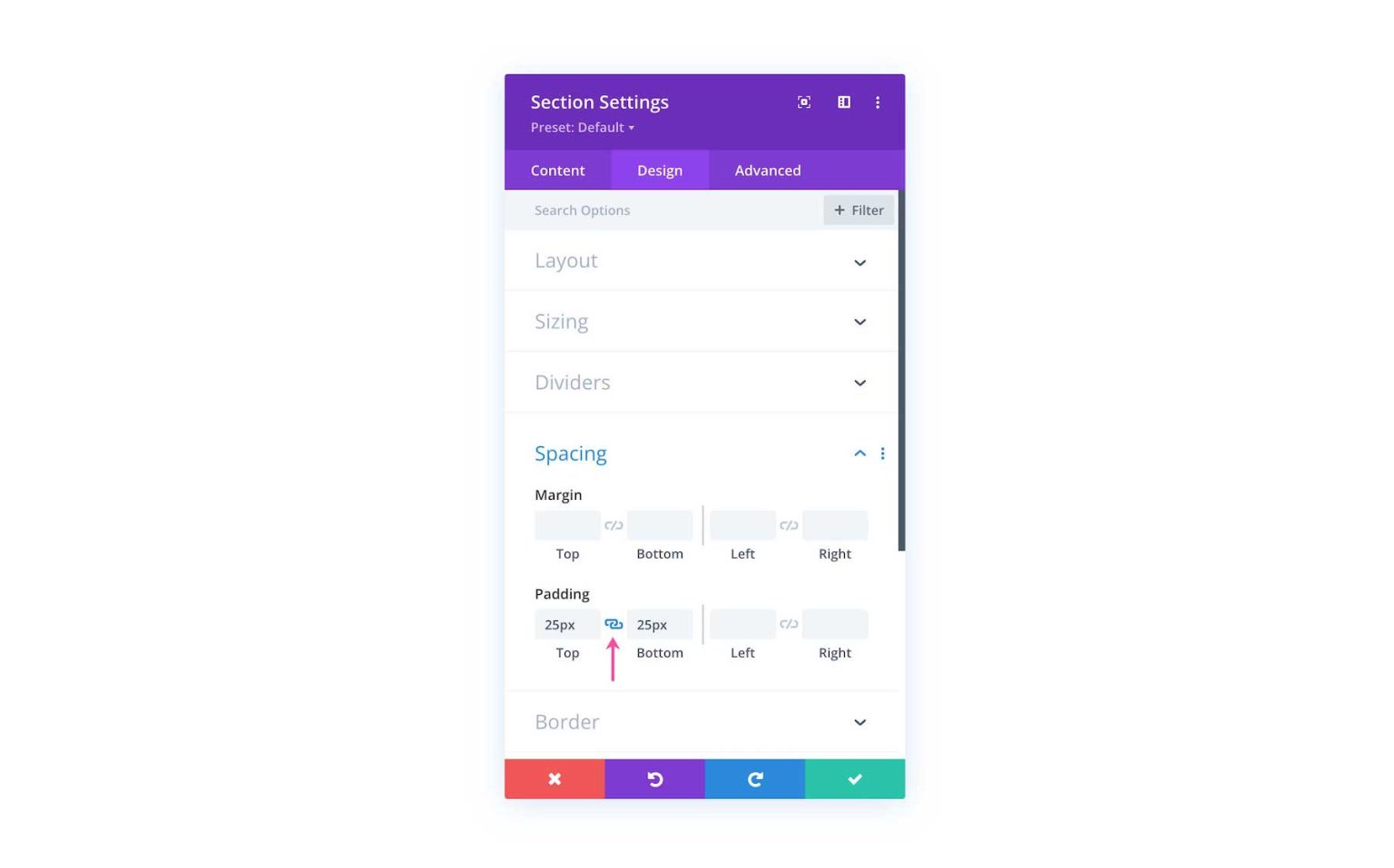 Using Divi Spacing Options Elegant Themes Documentation