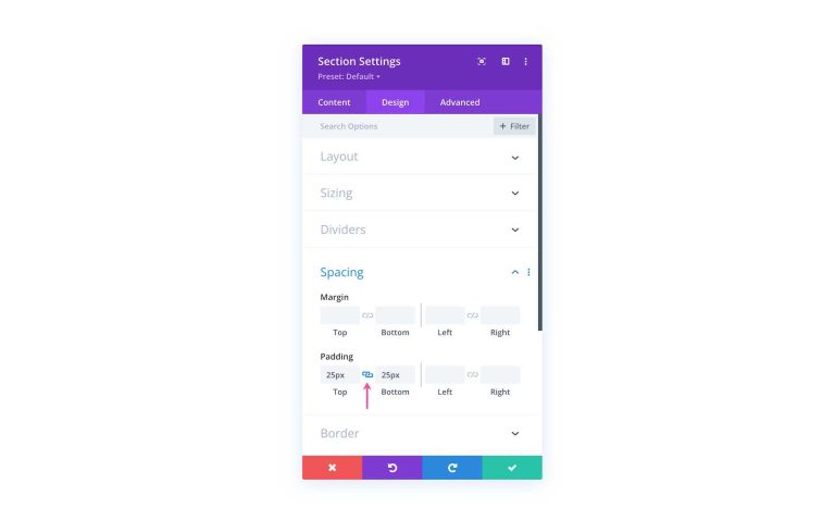 Using Divi Spacing Options Elegant Themes Documentation