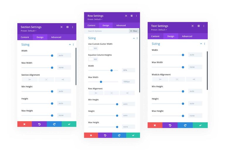 Using Divi Sizing Options | Elegant Themes Documentation