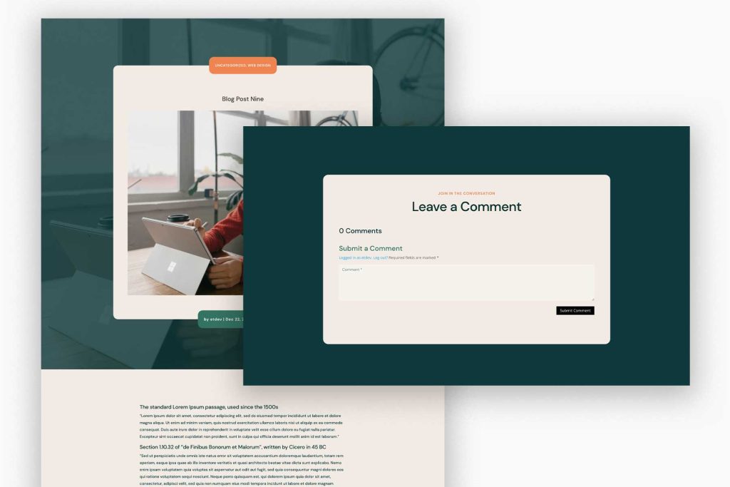 The Divi Comments Module Elegant Themes Documentation