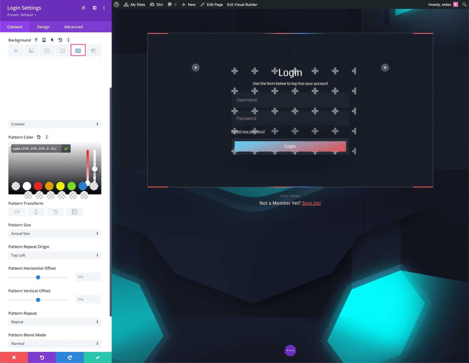 The Divi Login Module Elegant Themes Documentation