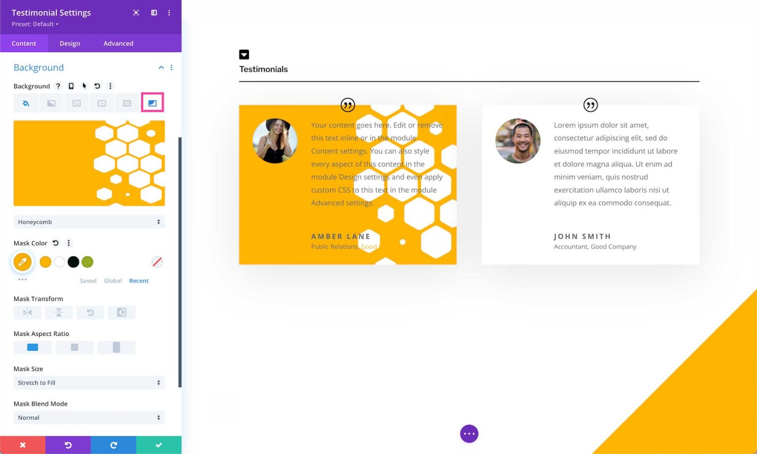 The Divi Testimonial Module | Elegant Themes Documentation