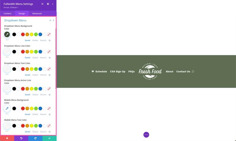 The Divi Fullwidth Menu Module | Elegant Themes Documentation