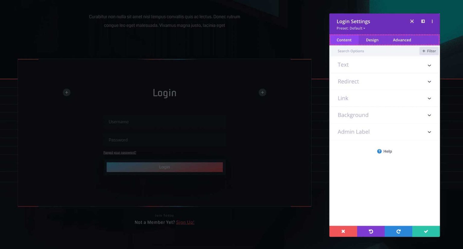 The Divi Login Module | Elegant Themes Documentation