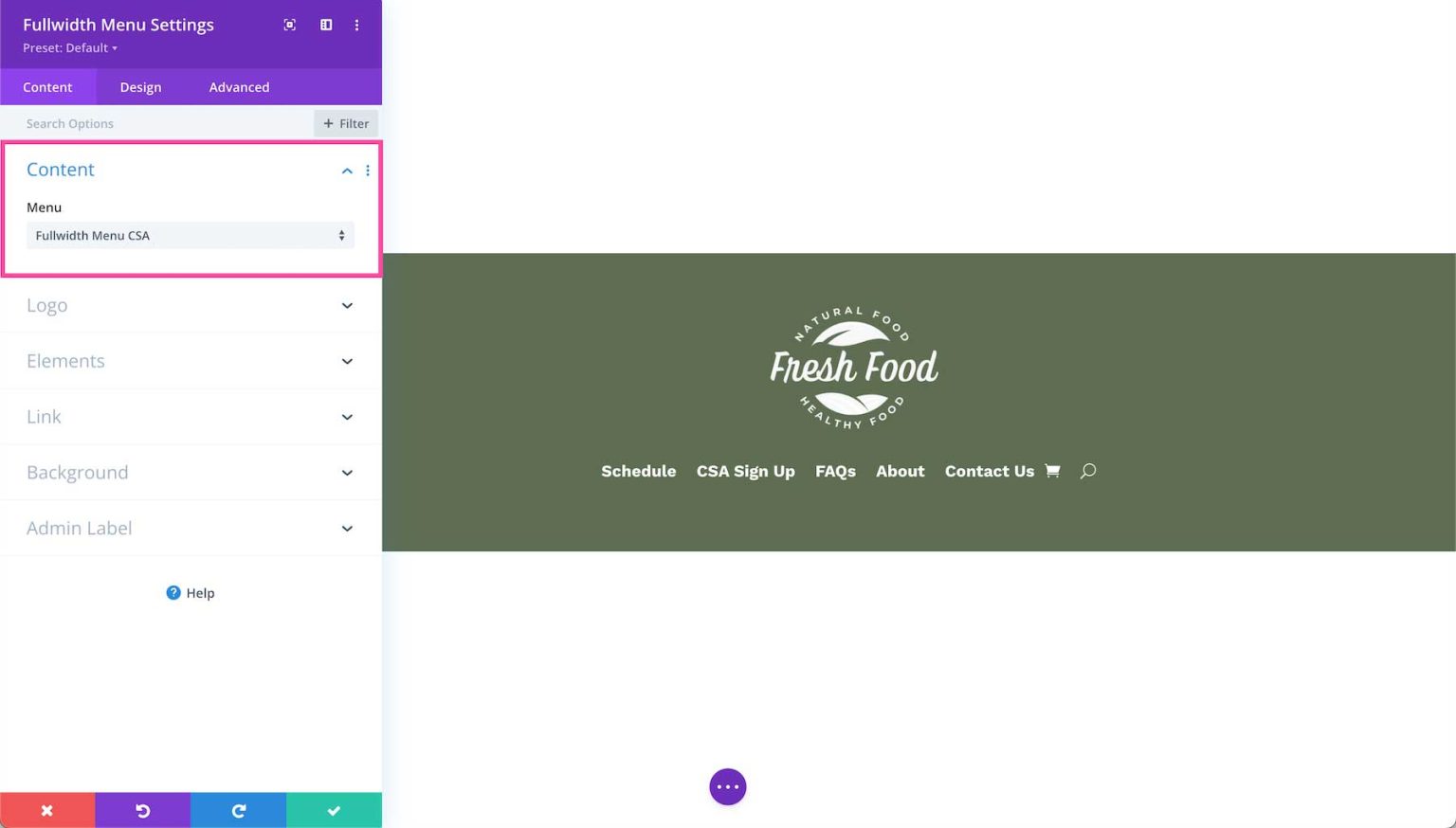 The Divi Fullwidth Menu Module Elegant Themes Documentation