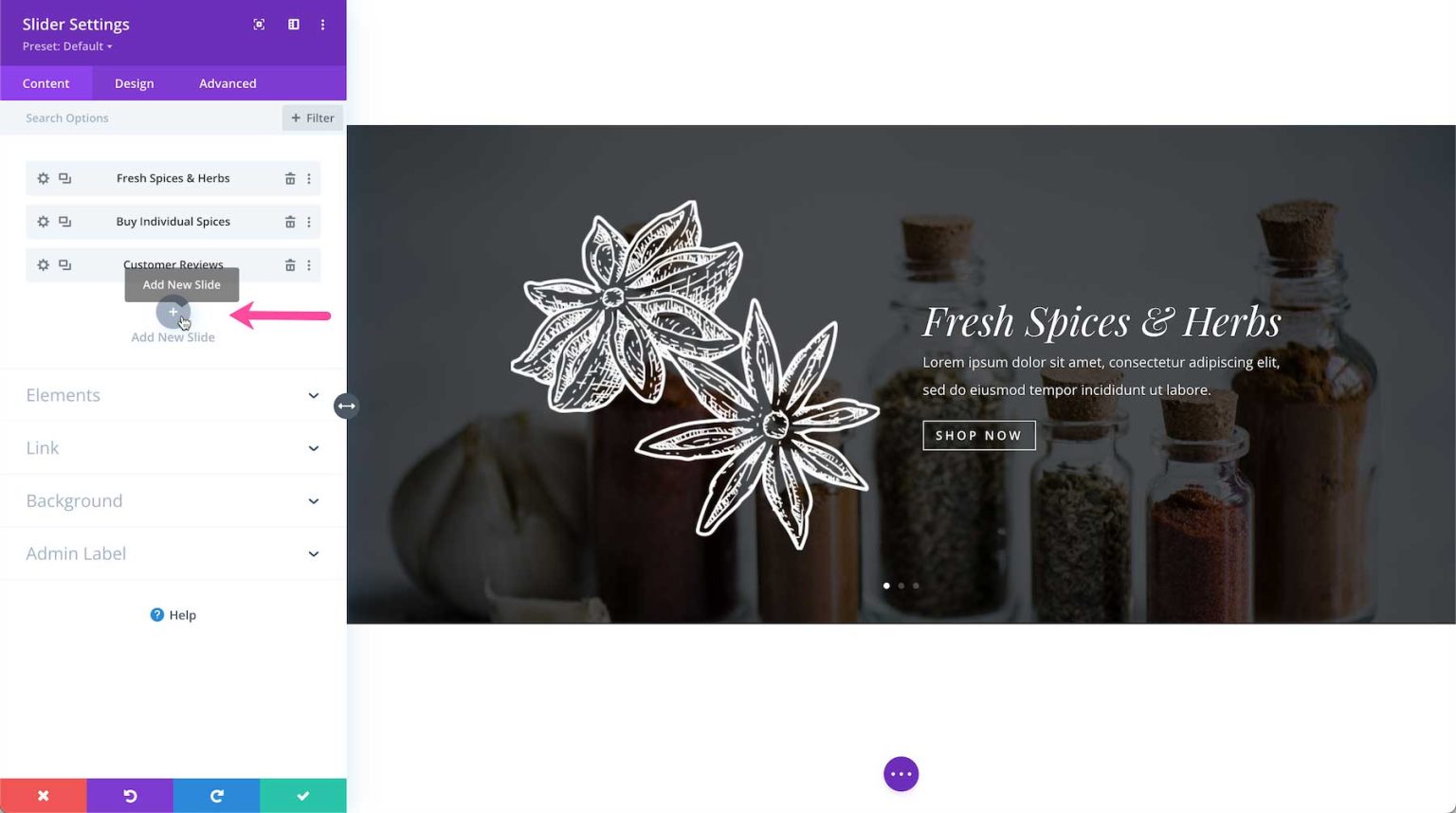 The Divi Slider Module | Elegant Themes Documentation