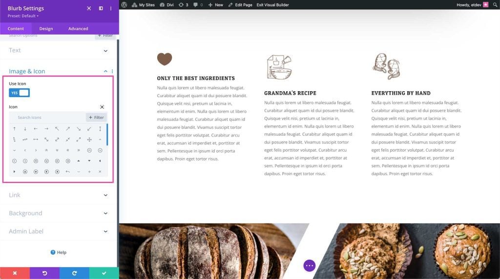 The Divi Blurb Module Elegant Themes Documentation