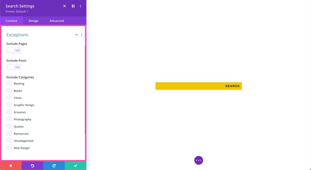 The Divi Search Module | Elegant Themes Documentation