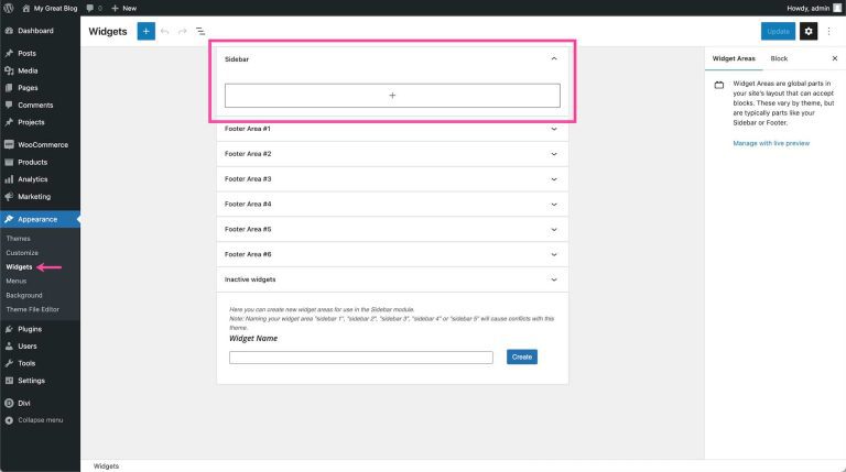 The Divi Sidebar Module | Elegant Themes Documentation