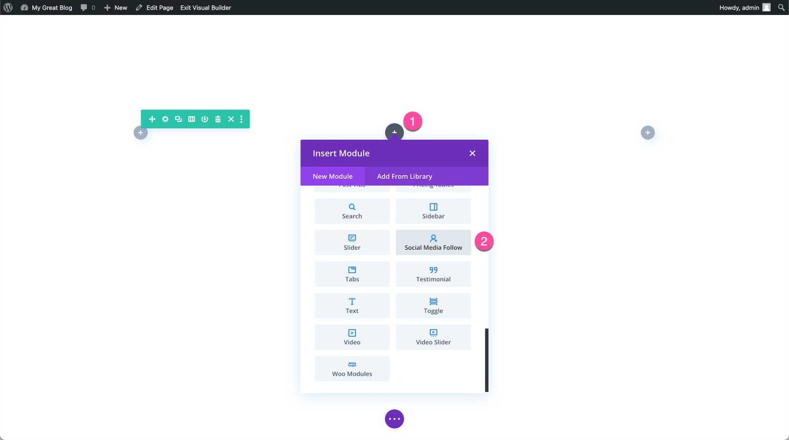 The Divi Social Media Module | Elegant Themes Documentation