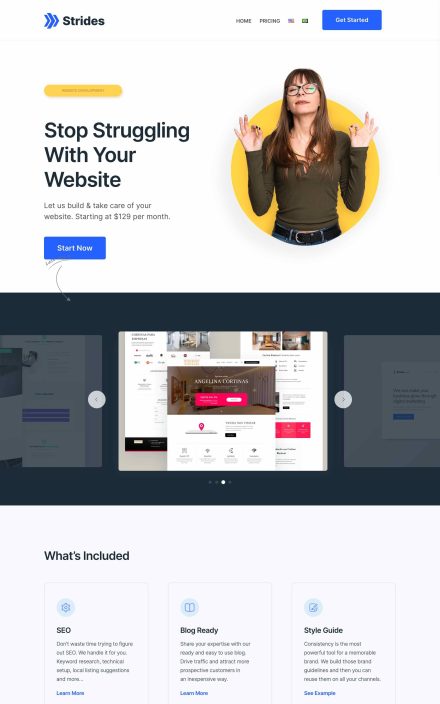 Design Divi Website Examples – Divi Showcase