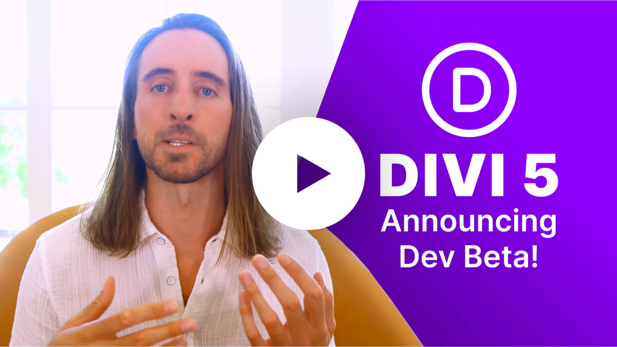 Divi 5 - The Next Evolution Of Divi Is Around The Corner