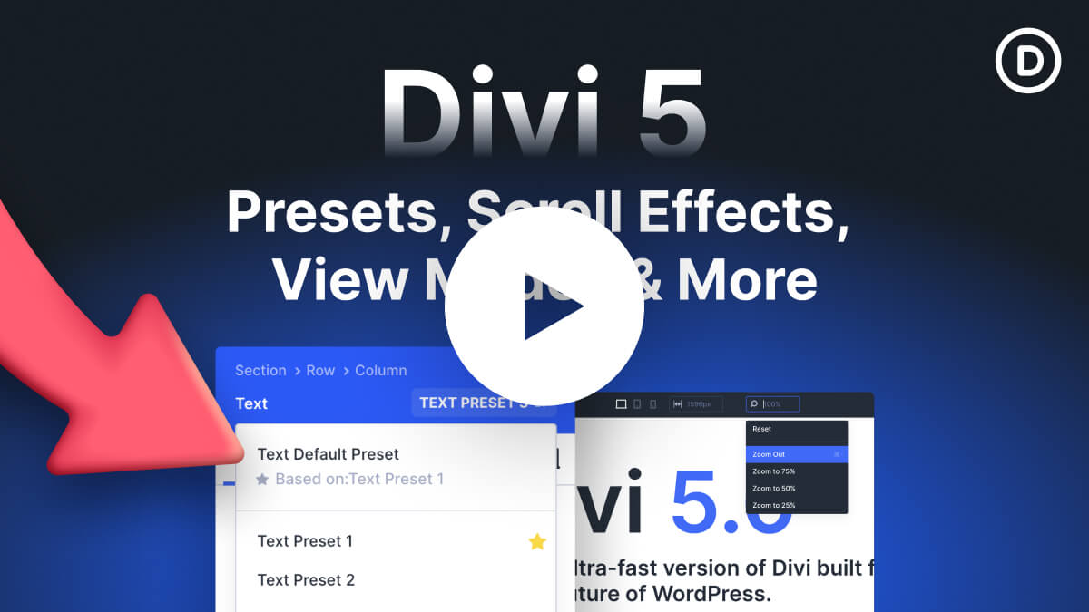 Divi 5 - The Next Evolution Of Divi Is Around The Corner