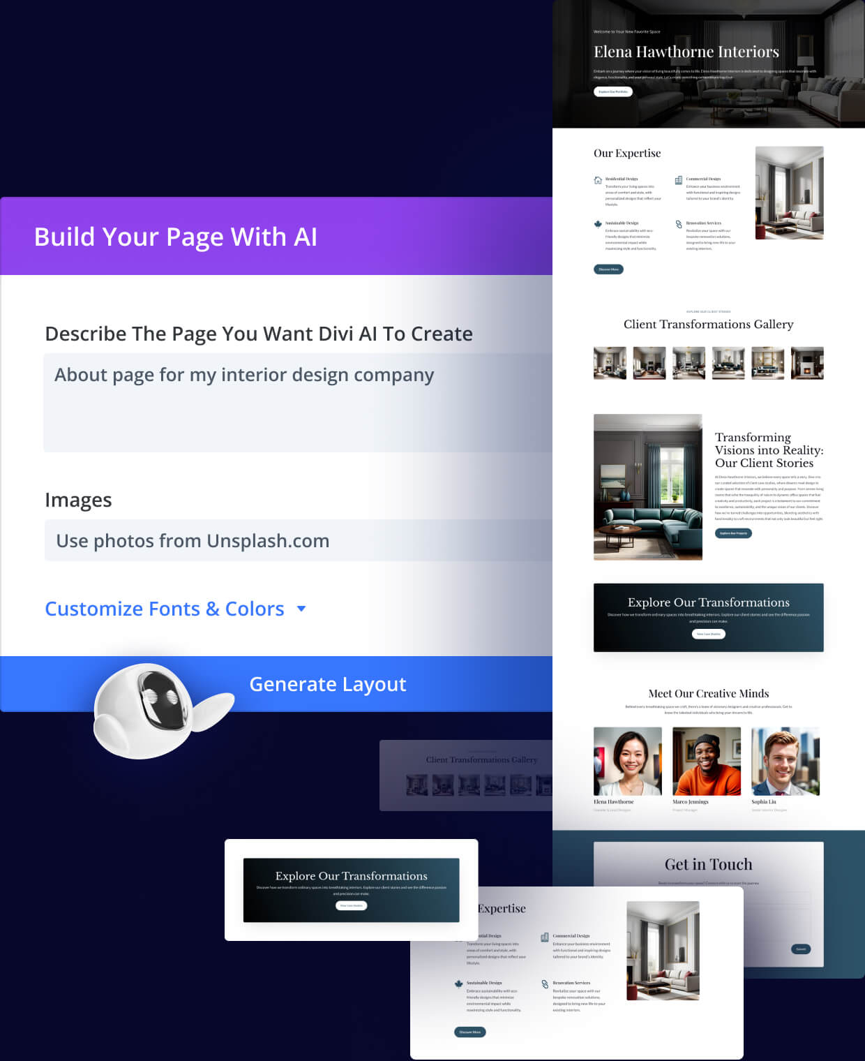 Divi AI - Powerful AI Tools For WordPress