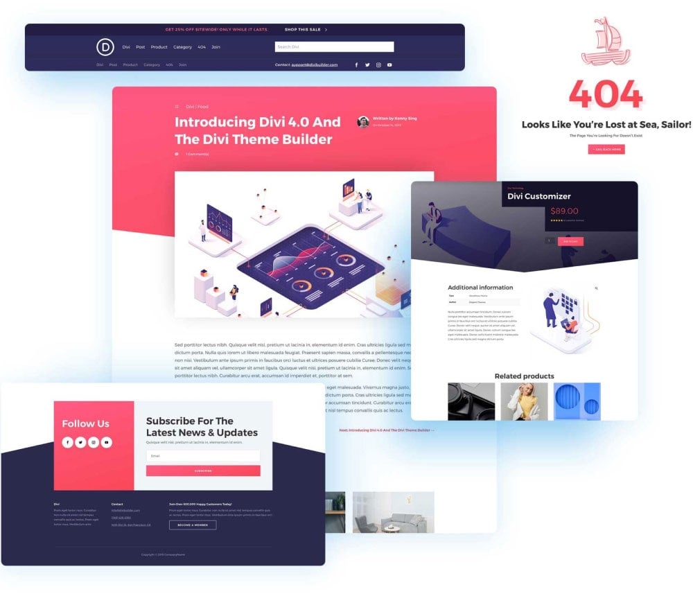 Theme Builder For WordPress — Build Your Own Theme With Divi