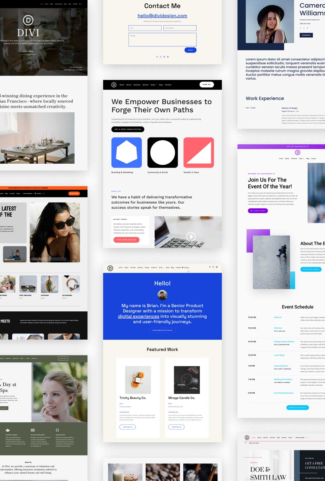 Automatically Generate An Entire Divi Website In 2 Minutes