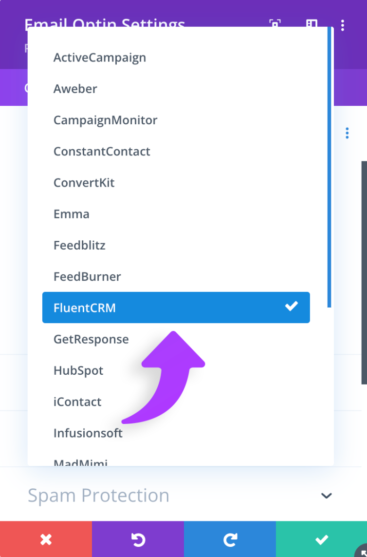 Fluentcrm Divi Integration Elegant Themes