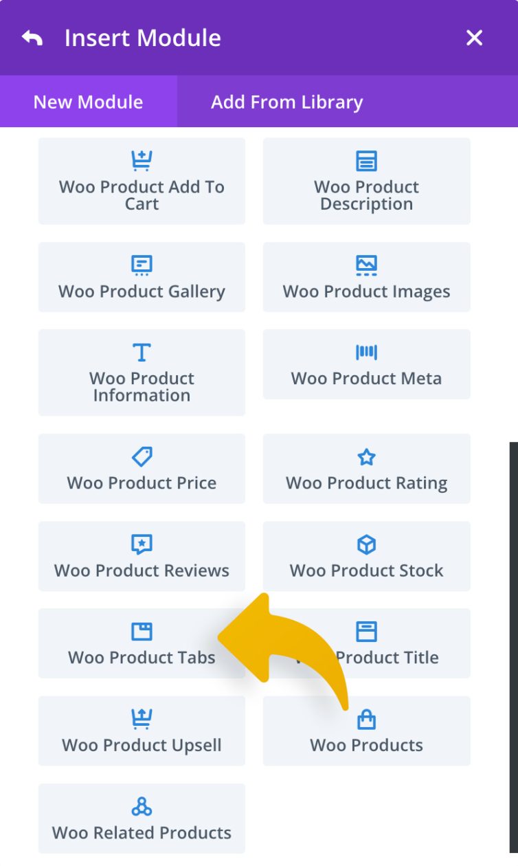 Divi Woocommerce Product Tabs Module Elegant Themes